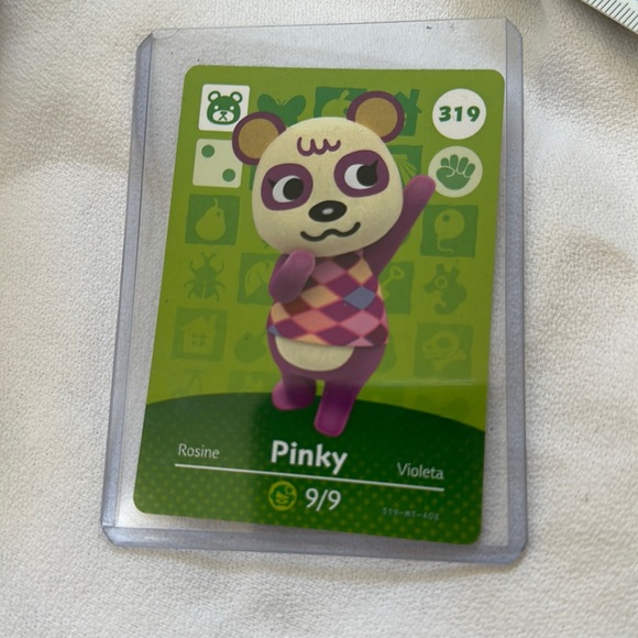 Nintendo | Media | Nintendo Pinky Amiibo Animal Crossing Card | Poshmark